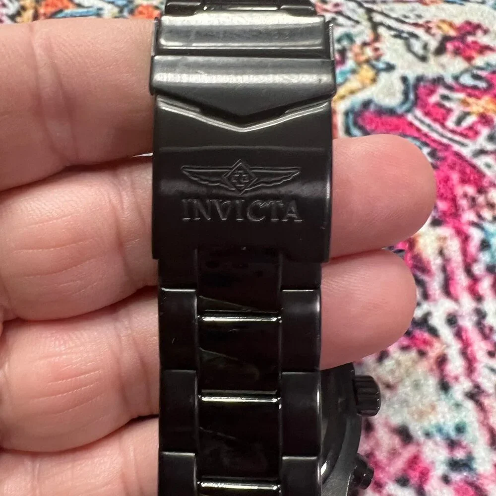 Invicta | Accessories | Invicta Trinite Night Glow Mens Watch | Poshmark